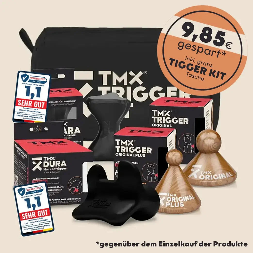 TMX® RÜCKEN BUNDLE,Trigger-Set: Rückentrigger, Trigger Original/Plus & Nackentrigger ...
